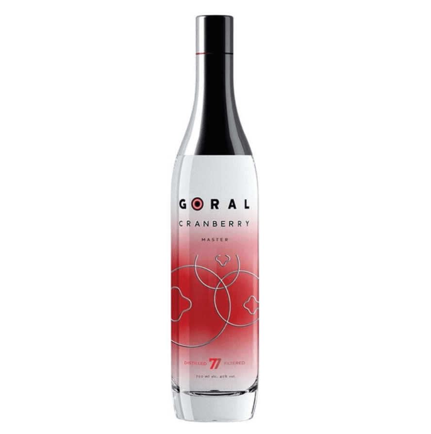 Goral Cranberry Vodka 70cl | Flavored Vodka from Slovakia – Alcozon