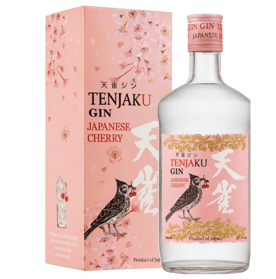 Tenjaku Japanese Cherry Gin 700ml - Floral Essence – Alcozon